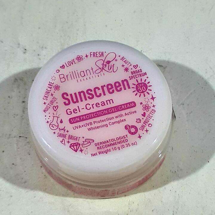 Brilliant Skin Sunblock gel-cream 10g | Lazada PH