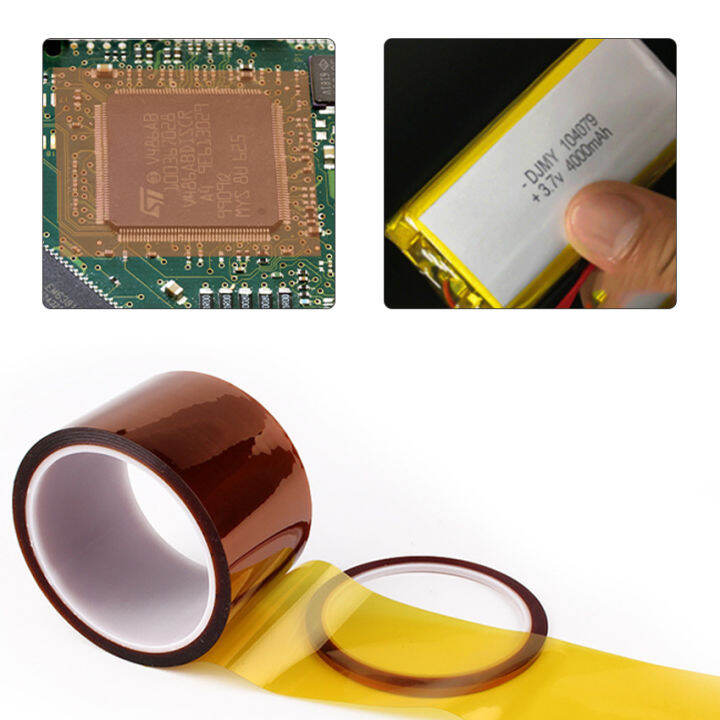 Isolasi Solatip Kapton Tape Tahan Panas Lakban Isolasi Polyimide Tape ...