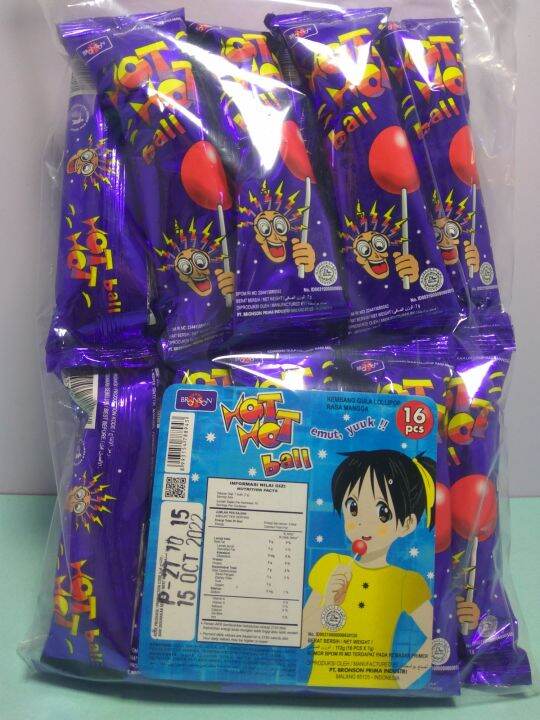 Permen Hot Ball isi 16 pcs | Lazada Indonesia