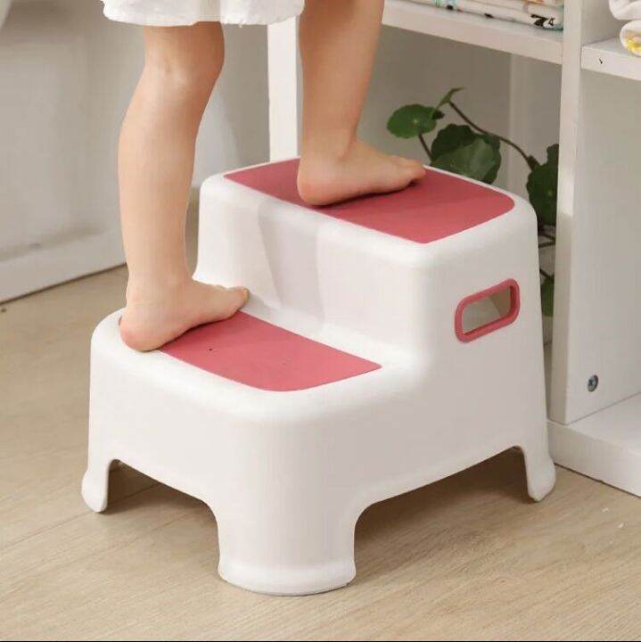 Plastic Step Stairs Household Two-Step Ladder Climbing Small Ladder ...