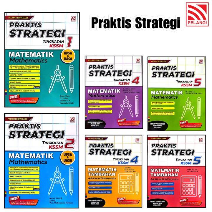 Buku Latihan Praktis Strategi KSSM / UASA Matematik Tambahan / Matematik Tingkatan 1.2.3.4.5 ...