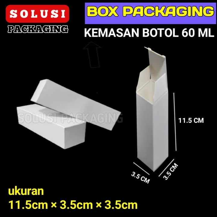 ISI 50 PCS DUS KEMASAN BOTOL SPRAY 60ML PACKING KOTAK KARDUS | Lazada ...