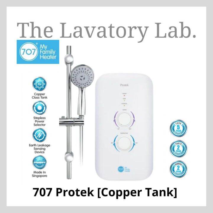 707 Protek Instant Heater with Copper Class Tank [Made in Singapore ...