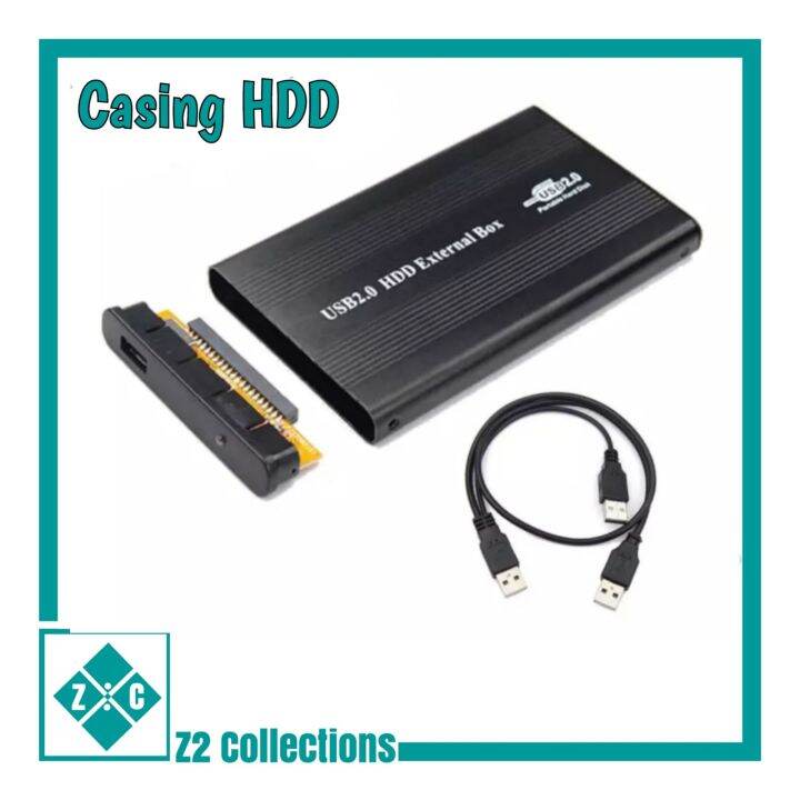 Casing hardisk eksternal case USB 2.0 sata HDD external laptop | Lazada Indonesia