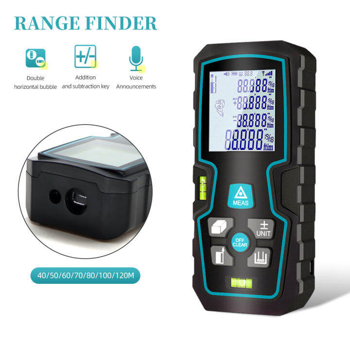 Laser Distance Meter Laser Digital Rangefinder Trena Metro Laser Range ...
