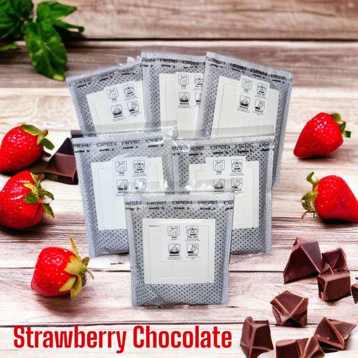 Strawberry Choco Flavored Drip Coffee Freshly Ground Cordillera Beans ...