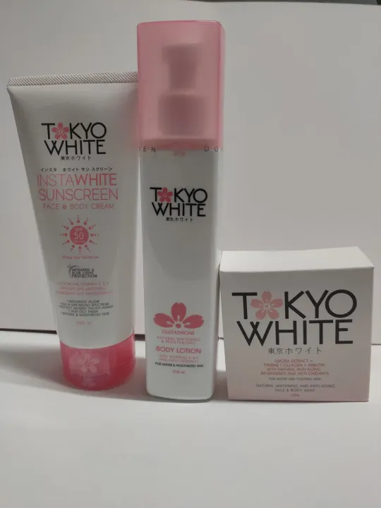 TOKYO White Instanwhite Sunscreen Face & Body Spf 50++++ 200ml | Lazada PH