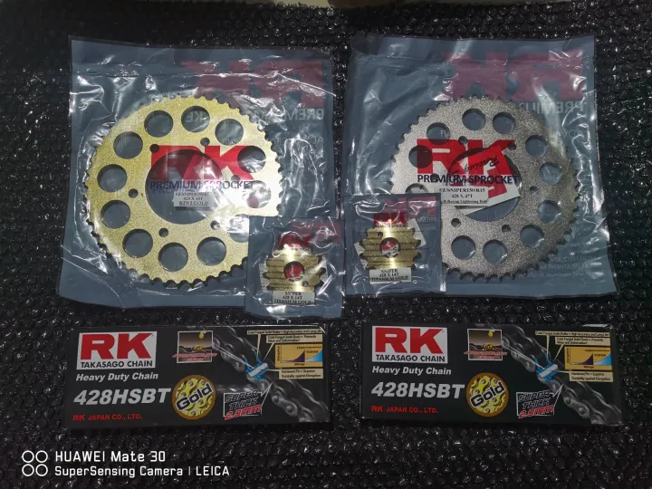RK CHAINSET AND SPROCKET FOR SNIPER 155 | Lazada PH