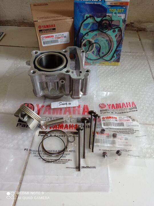 Blok Seher Assy Plus Klep Set Seal Klep Yamaha Jupiter MX Old Jupiter MX New 135cc Asli | Lazada ...