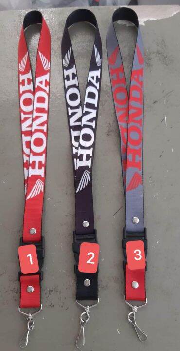 HONDA ID LACE LANYARD/ 3 DESIGN | Lazada PH