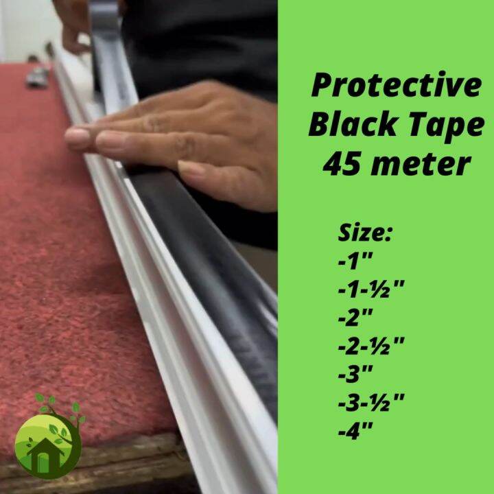 High Quality PVC Black Protection Tape - To Protect Aluminium window ...