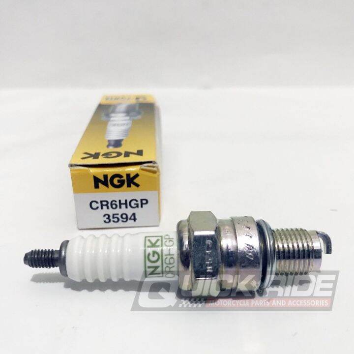 CR6HGP NGK Platinum Spark Plug for Bravo, Aura, CT100, CT150, Rouser ...