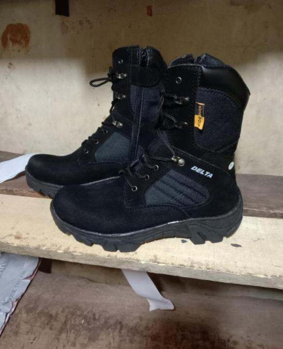 SEPATU SAFETY DELTA TACTICAL BOOTS | Lazada Indonesia