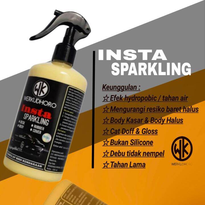 Pengkilap Body Motor Doff / INSTA SPARKLING / Pengkilap Body Mobil / ukuran 500ml | Lazada Indonesia