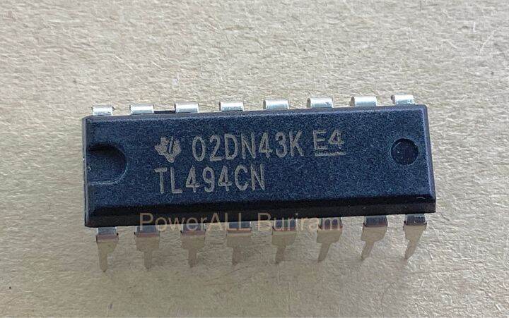 TL494CN DIP-16 TL494 TL494C เท็กซัสแท้ Voltage Mode PWM Controller 2 outputs | Lazada.co.th