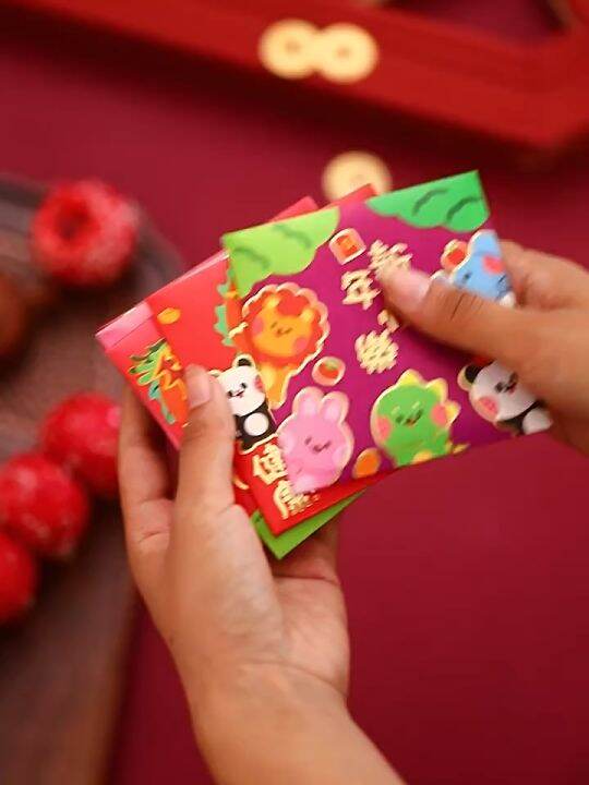 NEW 2024 ANGPAO IMLEK TAHUN NAGA - 1BGKS 6 PCS KERTAS ANGPAO SINCIA CNY ...