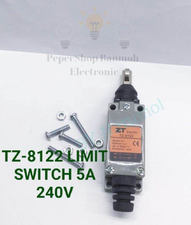 (แพ็ค1ตัว) ลิมิตสวิทช์ TZ-8122 LIMIT SWITCH 5A 240V | Lazada.co.th
