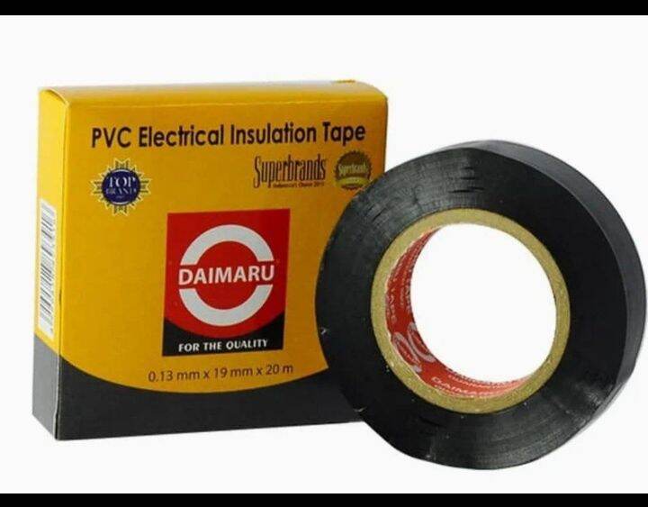 Isolasi Kabel Listrik Hitam Daimaru 20 mtr | Lazada Indonesia
