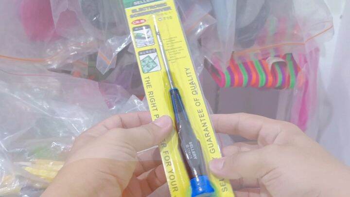 Obeng Bintang T10 x 75 Sellery 11-910 Star Lubang Panjang Besi 75mm ...