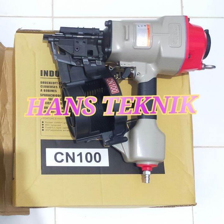 Mesin Paku Tembak Angin CN100 AirPallet CN 100 mm Pneumatic Air Nailer ...