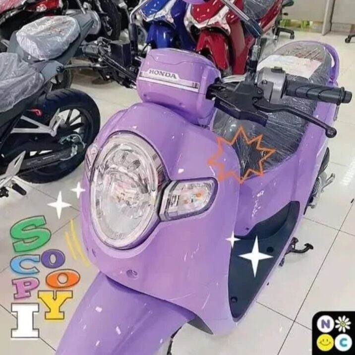 Stiker Skotlet Motor Warna Ungu Lilac Glossy Lbr 50cm / Skotlet Violet ...