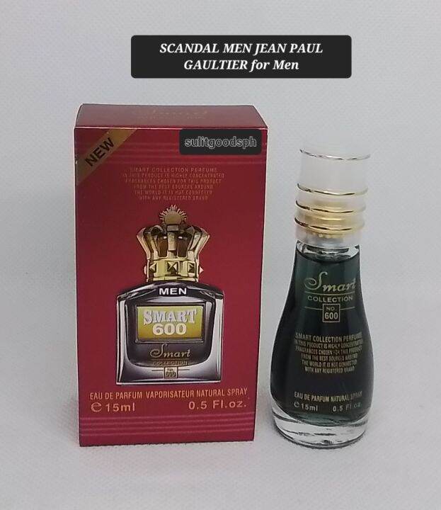 SMART COLLECTION PERFUME NO. 600 FOR MEN 15 ML EDP | Lazada PH