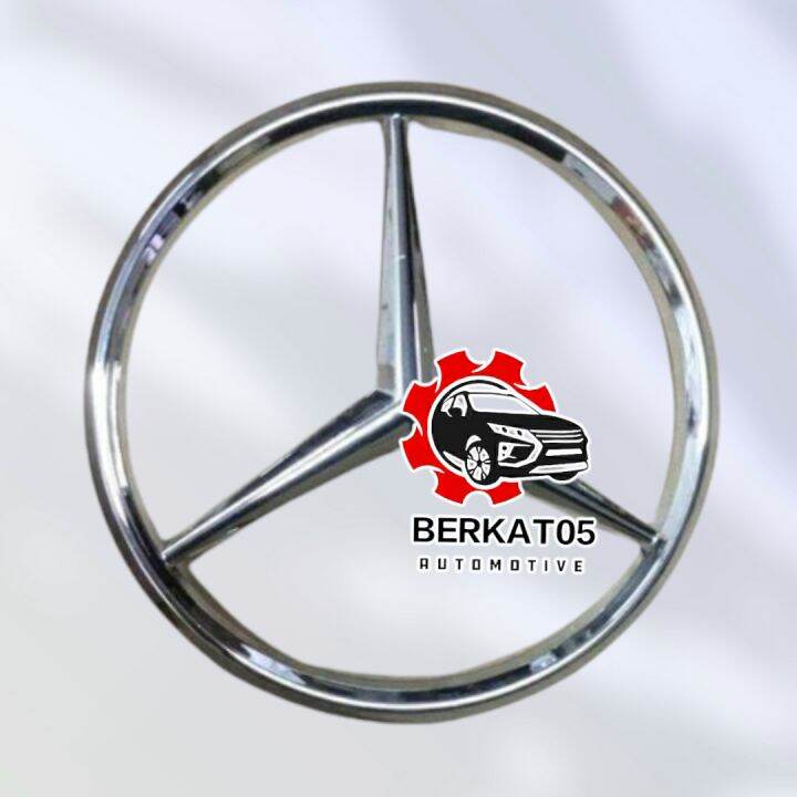 Emblem logo Mercy Mercedes Benz Truck diameter 17,5cm | Lazada Indonesia