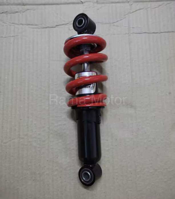 โช๊คอัพหลัง Suzuki RU110, อากิร่า สีแดง อะไหล่ได้มาตรฐานแข็งแรง ใช้ ...