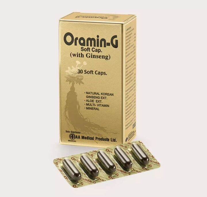 ORAMIN G MULTIVITAMIN 5BOX | Lazada
