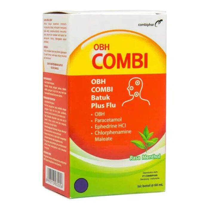 OBH Combi batuk + flu 60 ML | Lazada Indonesia