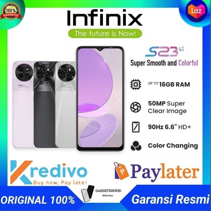 INFINIX ITEL VISION S23 RAM (16GB/64GB) *8GB+8GB Extended RAM, 50MP ...