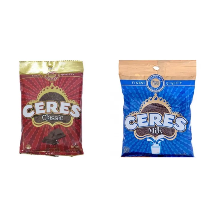 Indonesia Ceres Hagelslag Rice Chocolate Sprinkle Classic & Milk , 225 ...