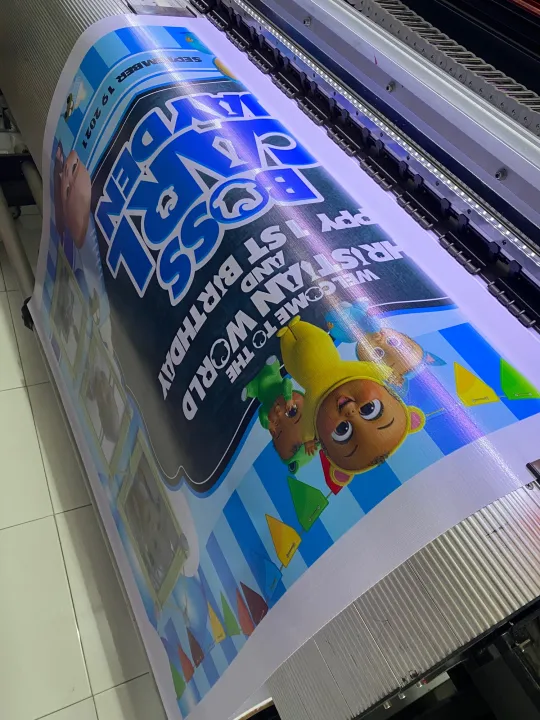 [PRE-ORDER] Baby Boss Birthday Tarp 2x3 | Lazada PH