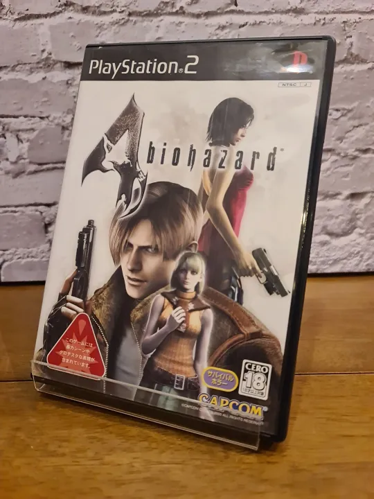 แผ่นเกม Biohazard 4 ของเครื่อง PlayStation 2(ps2) เป็นสินค้ามือ2ของแท้ ...