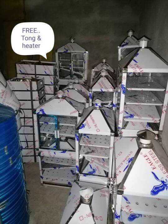 siomai siopao hotdog electric steamer 3 layer | Lazada PH