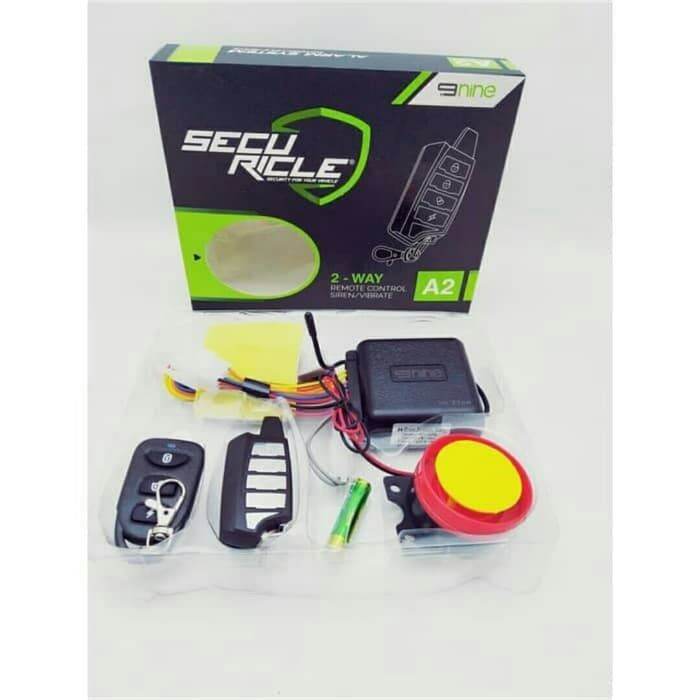 ALARM REMOTE MOTOR NINE LUMINOS A2 SENSOR GETAR | Lazada Indonesia