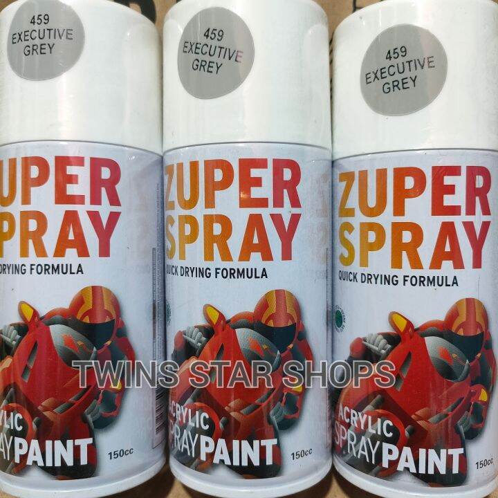 Pilox Pilok Cat Semprot Zuper Warna Executive Grey 459 Abu Abu Glossy ...
