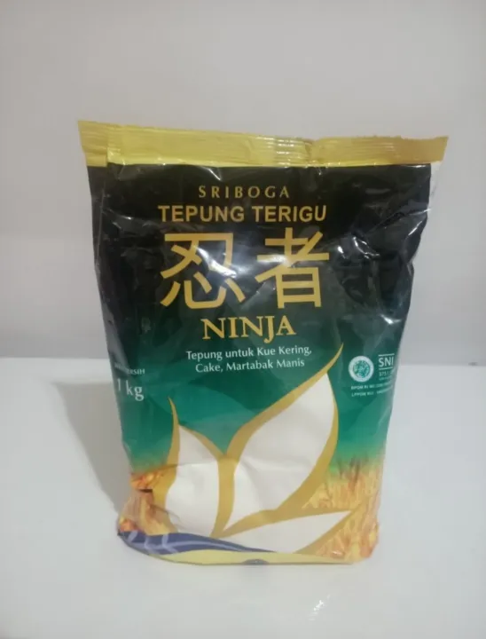 Sriboga Tepung Terigu NINJA Protein Rendah 1kg | Lazada Indonesia