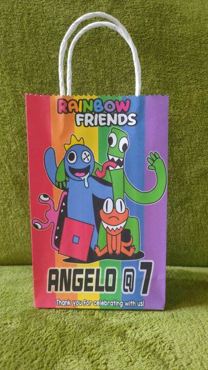 Rainbow Friends Design 2 Customize Lootbag sold per 10 pcs | Lazada PH