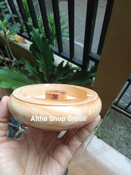 Asbak Rokok Kayu Natural / Tempat Abu | Lazada Indonesia