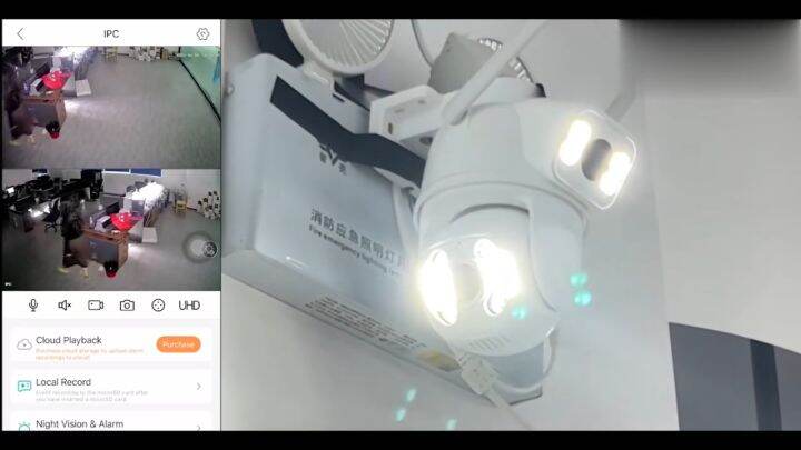 LLSEE, ICSEE, 5X zoom, 4K, 8MP, CCTV wireless outdoor surveillance ...