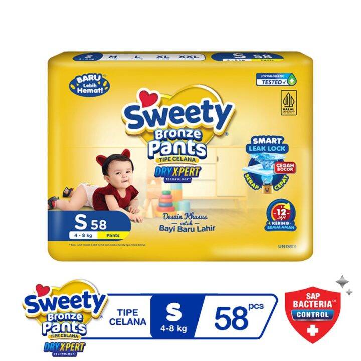 Sweety Bronze Pants Dry Xpert S 58 | Lazada Indonesia