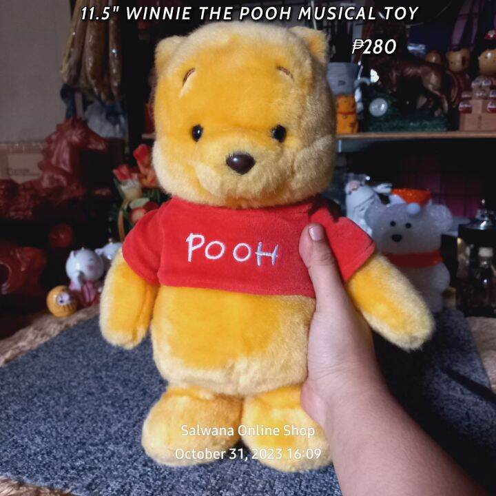 WINNIE THE POOH MUSICAL STUFFED TOY | Lazada PH