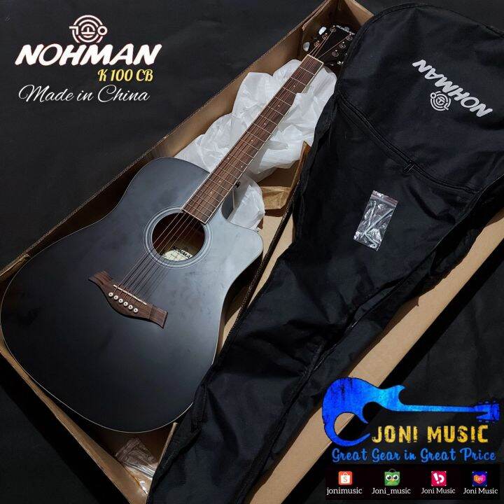 Gitar Akustik Nohman K100 Original Made in China | Lazada Indonesia