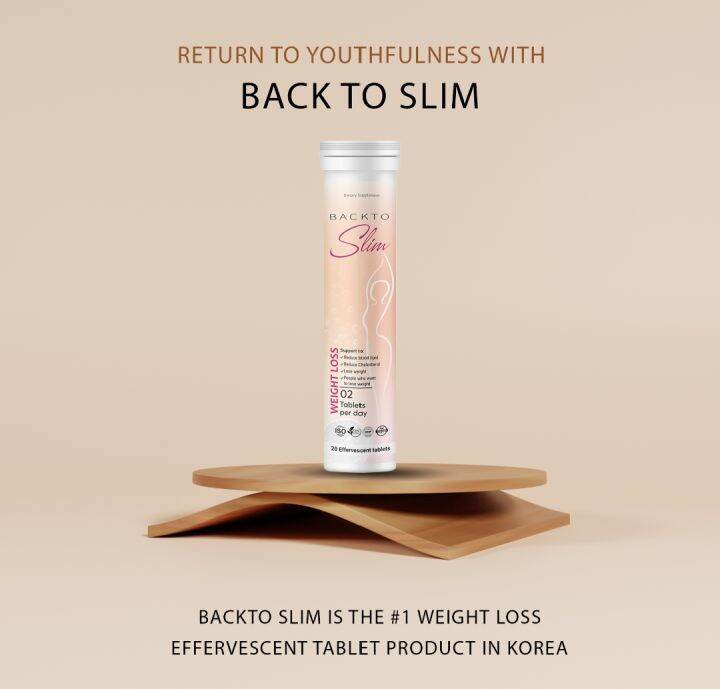 Back To Slim Effervescent Tablets from Korea. 20 Tablets | Lazada PH