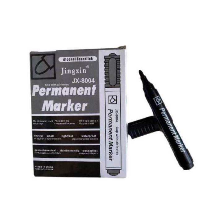 Permanent Marker Black 12PCS | Lazada PH