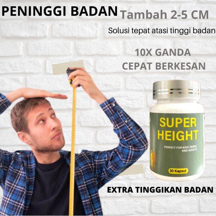UBAT TINGGI BADAN ORIGINAL SUPER HEIGHT supplement peninggi badan ...