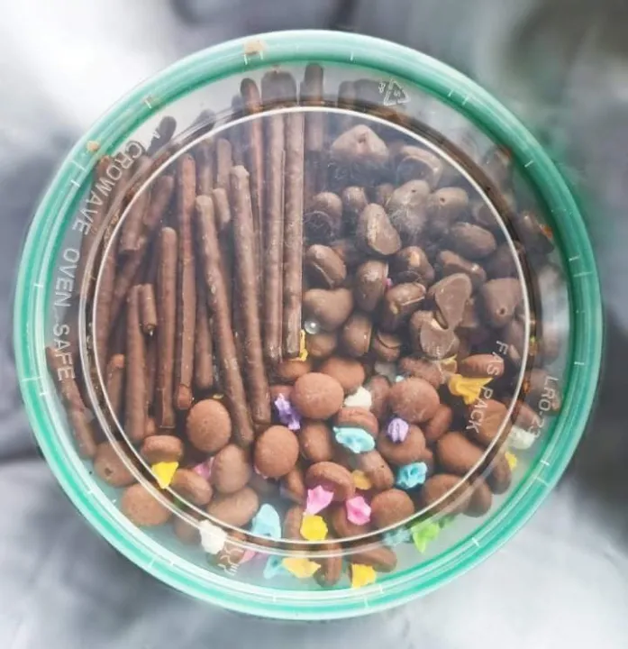 Chocolate Overload 3-in-1 Biscuits in Big Tub | Chocolate Coated ...