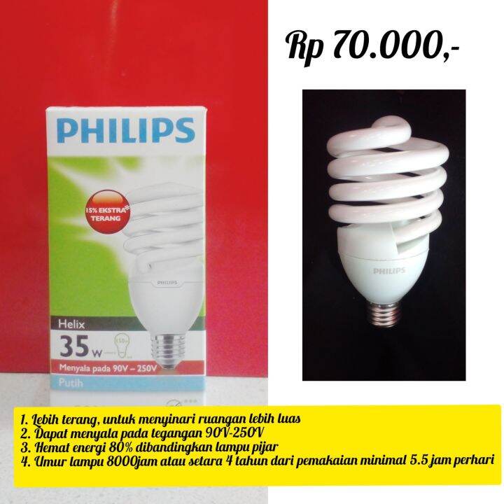 PHILIPS HELIX 35W | Lazada Indonesia