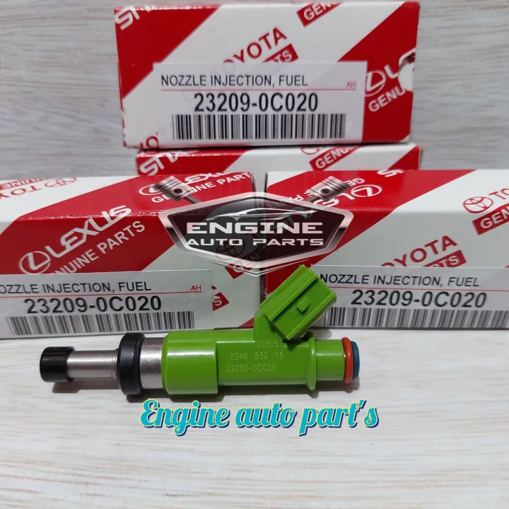 nozzle injector / noksel injektor kijang innova inova bensin/ fortuner ...